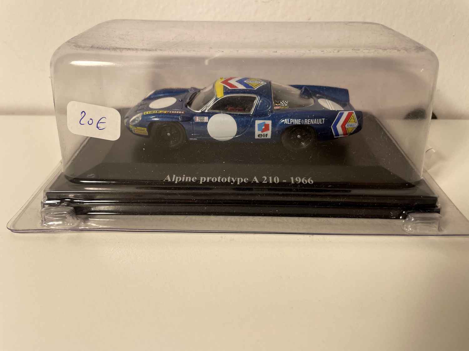 Renault Alpine A210 prototype bleue de 1966 (sous blister) – Voiture ...