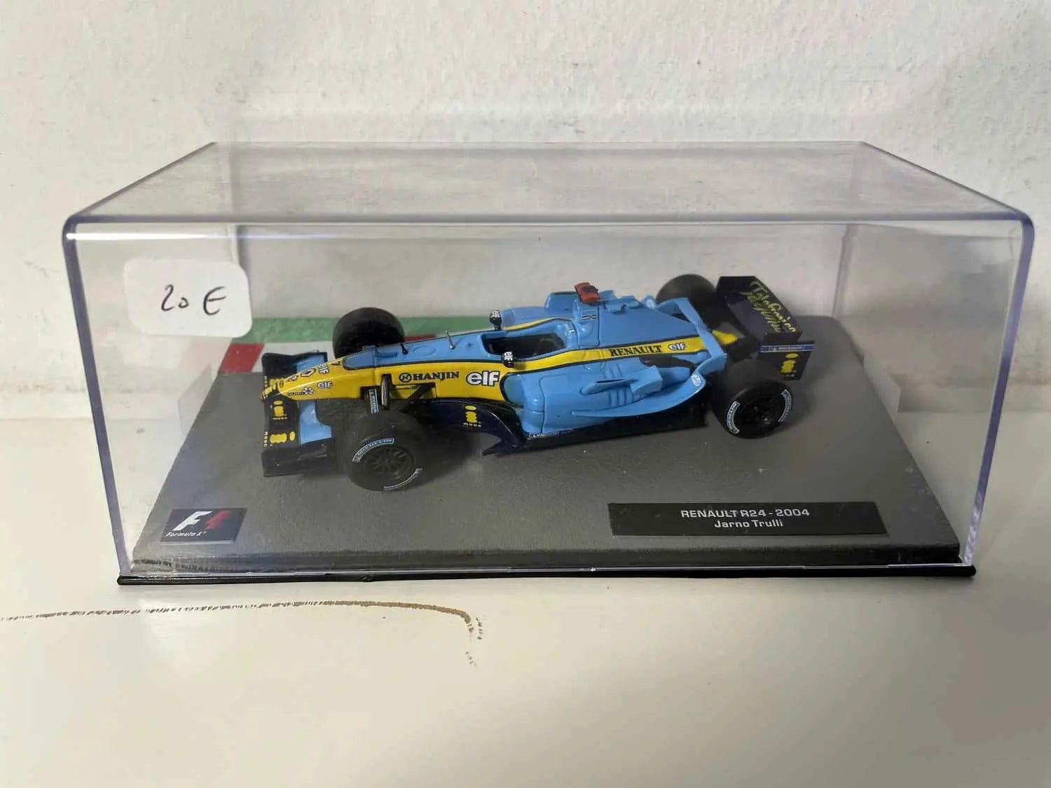 Renault R24 blue and yellow number 7 from 2004 (Formula 1) – 1/43 scale ...