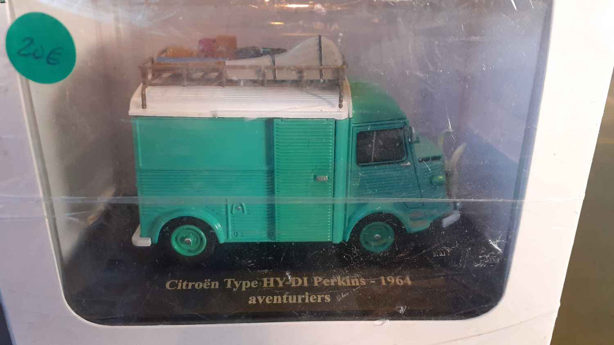 Citroën type HY-DI Perkins vert de 1964 aventuriers – Bernard Miniatures